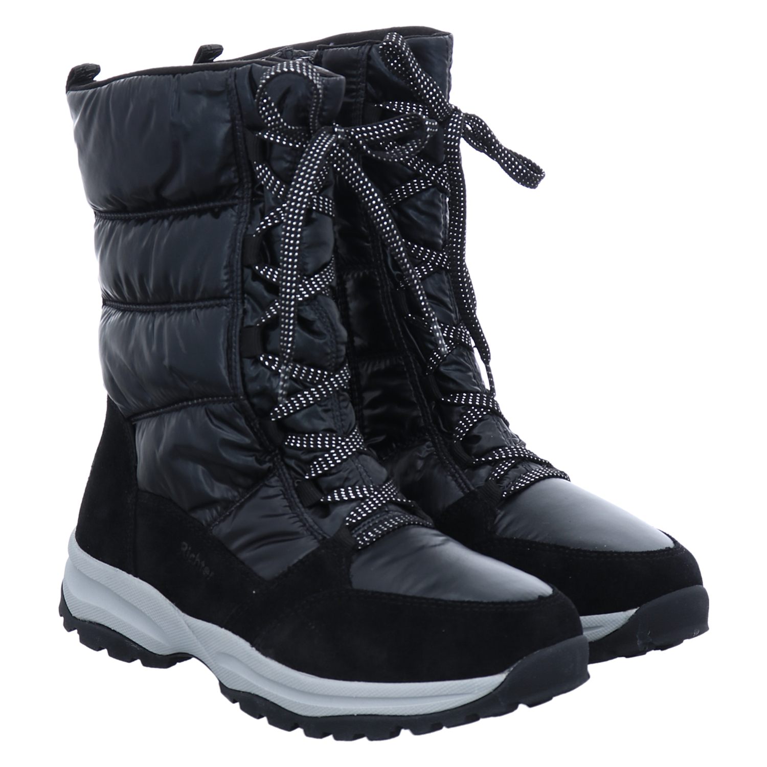 Richter Moonboots in schwarz für Mädchen