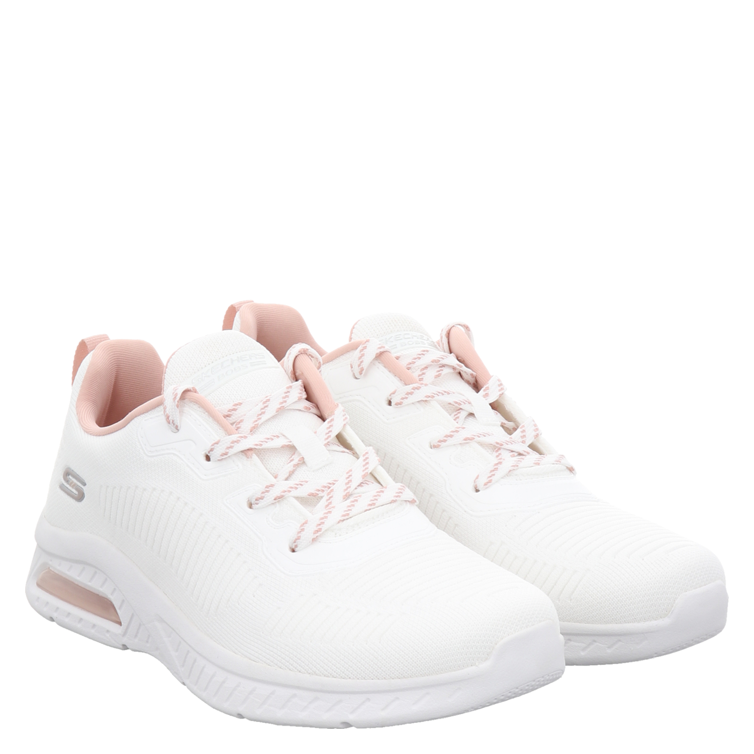 Skechers, Bobs Squad Air - Sweet Encount, Textil-Sneaker in weiß für Damen