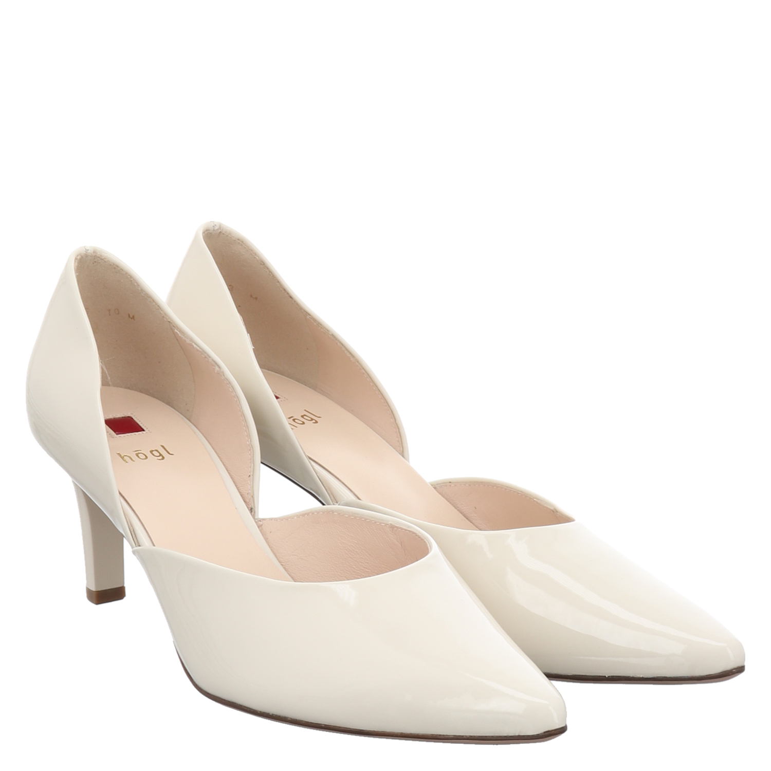Högl, Weiß, Pumps in beige für Damen