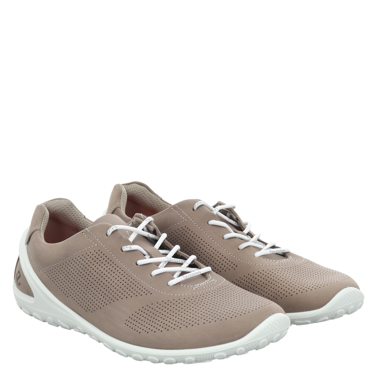Ecco, Biom Lite, Veloursleder-Sneaker in taupe für Herren