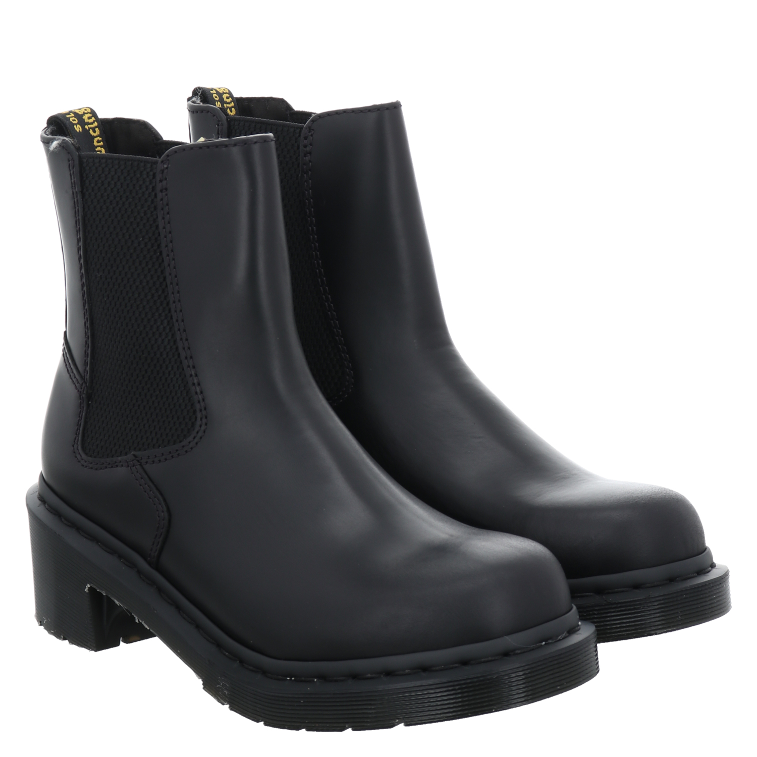 Dr.Martens, Alderstone Chelsea Boo, Glattleder-Chelsea in schwarz für Damen