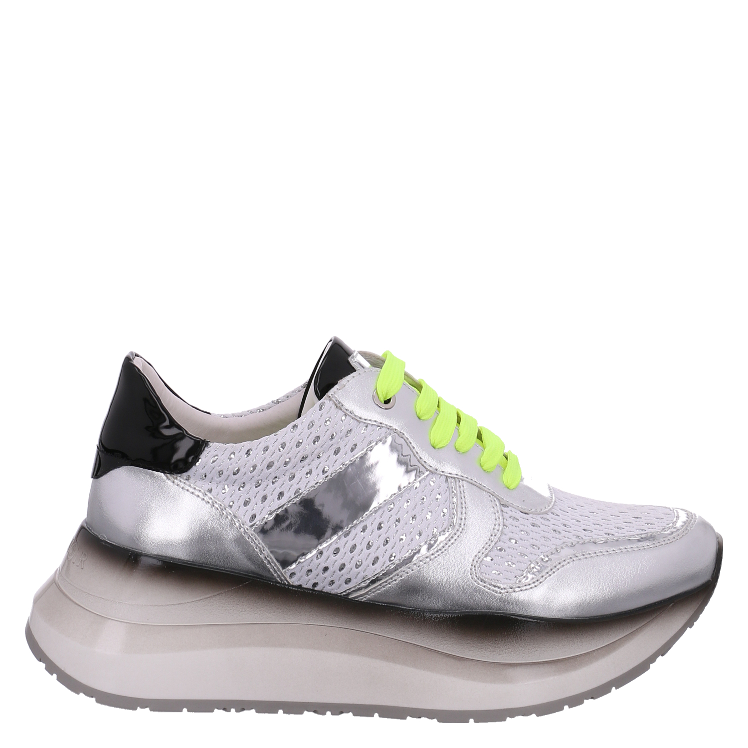 Cafè Noir Sneaker in silber für Damen