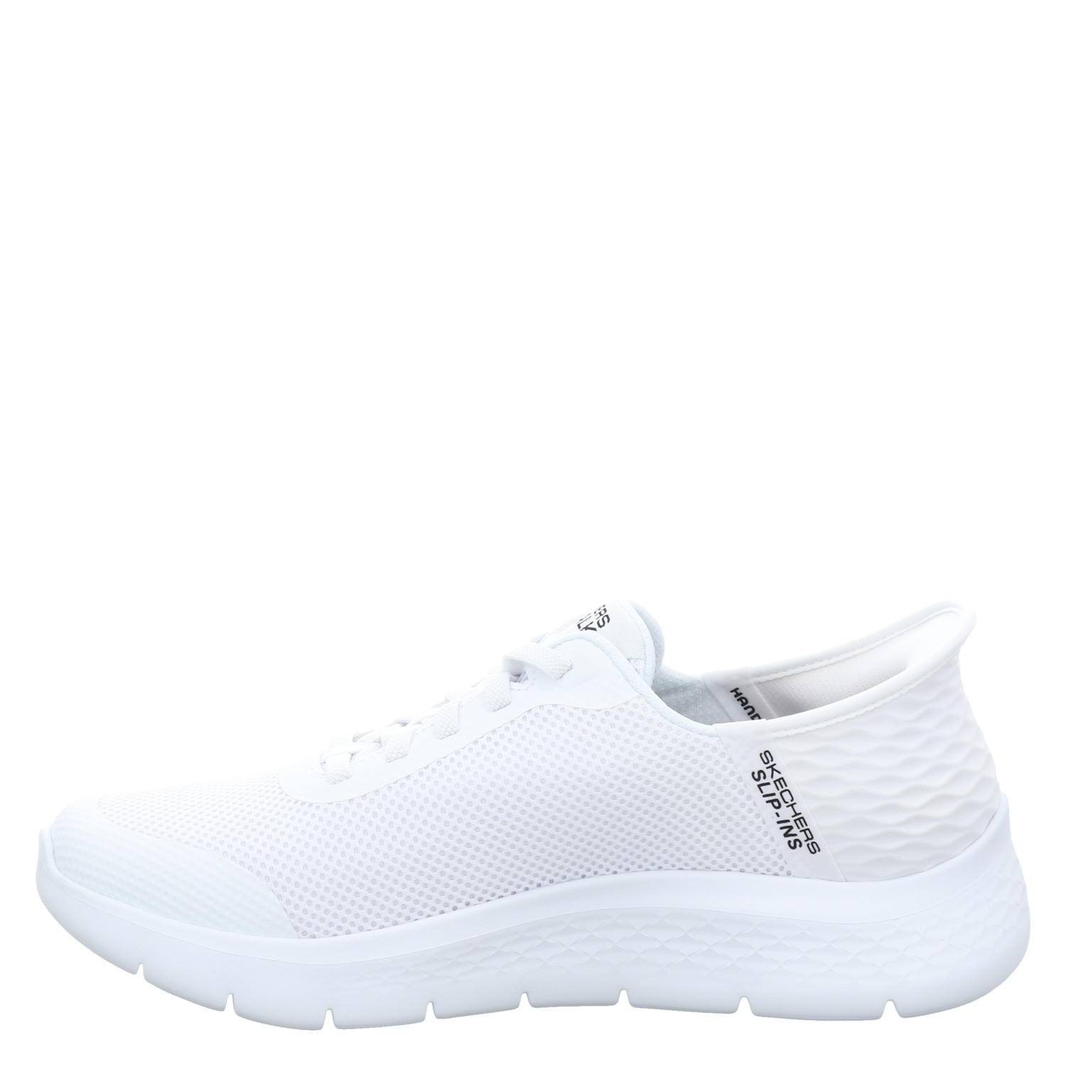 Skechers, Slip-ins: Go Walk Flex, Textil-Slipper in weiß für Herren