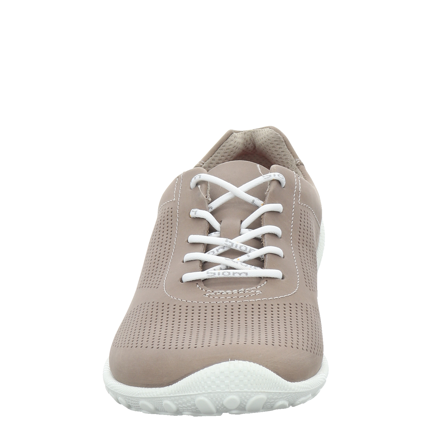 Ecco, Biom Lite, Veloursleder-Sneaker in taupe für Herren