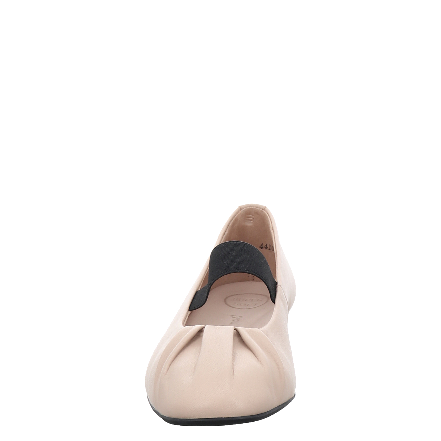 Paul Green, 0077-1112-017-ballerina, Glattleder-Ballerina in beige für ...